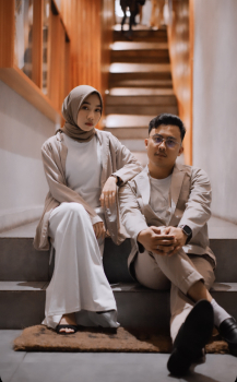 Website Pernikahan Wardania dan Muhammad Esa Panghegar
